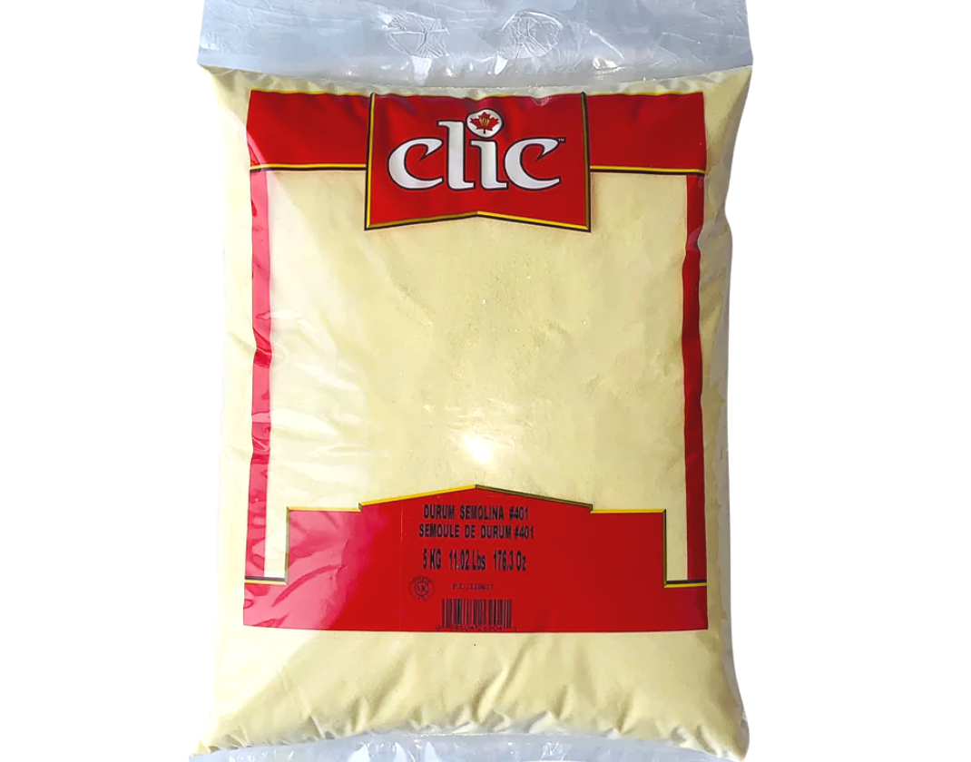 Clic semoule de durum*401 5kg - Mache Sandaga Inc